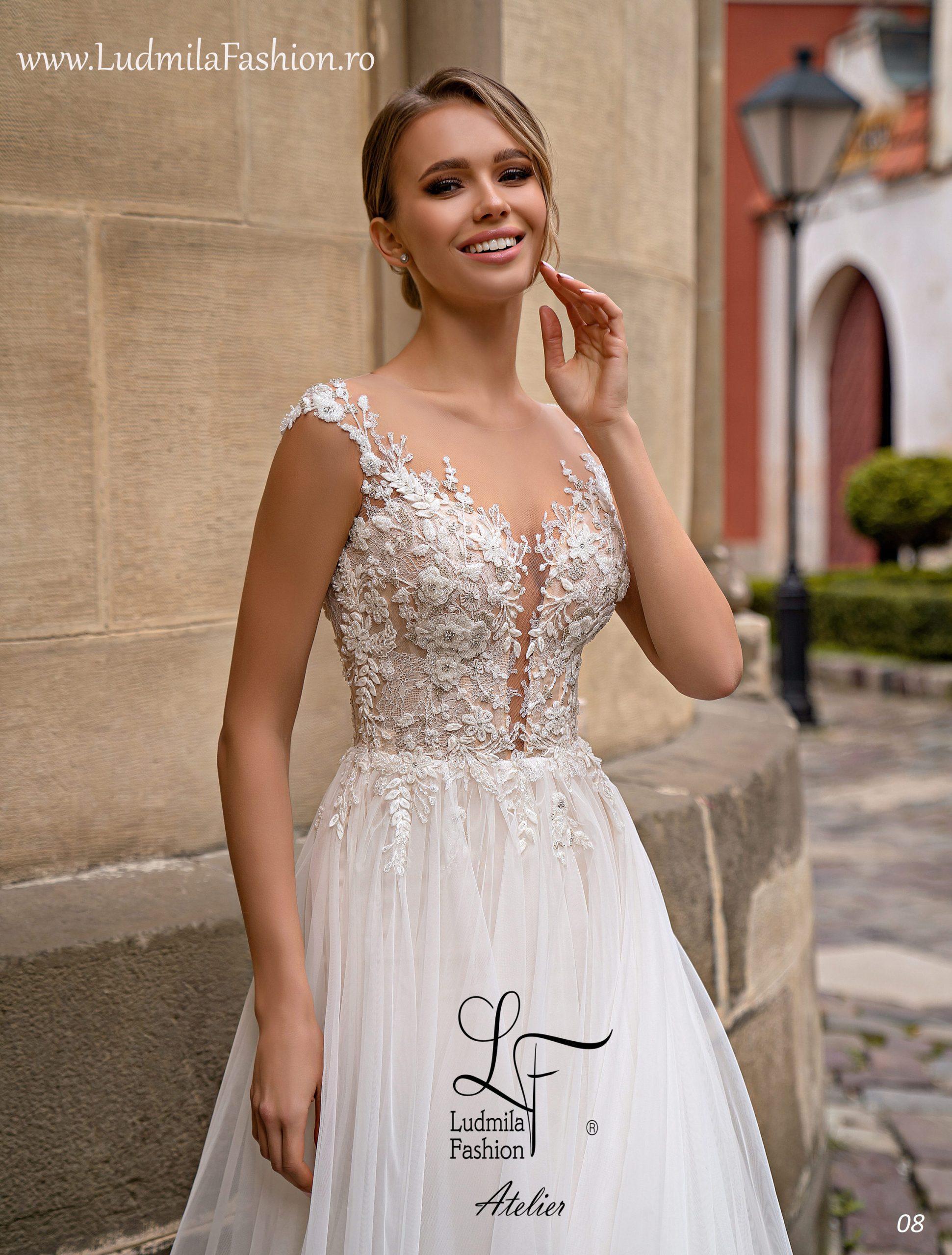 Rochii de mireasa 2022 | Ludmila Atelier Piatra Neamt